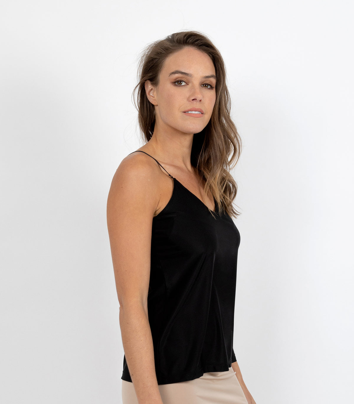 Smooth Reversible Cami - Black – Baselayers